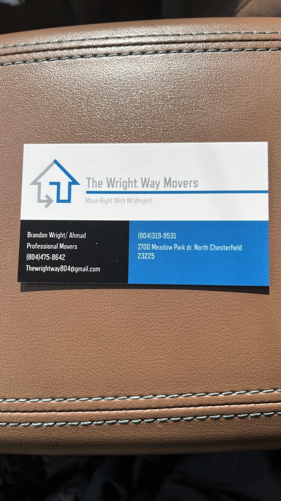 THE WRIGHT WAY MOVERS - Updated January 2026 - Request a Quote - 1700 ...