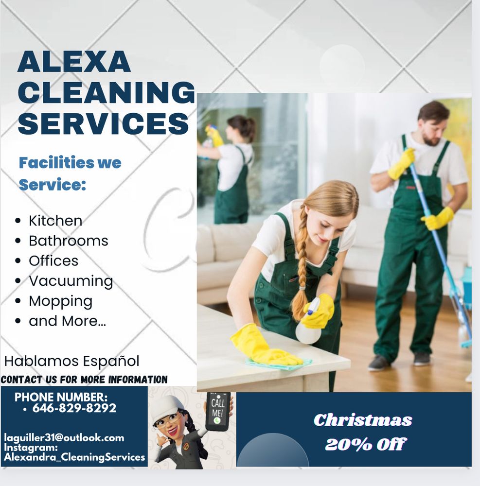 ALEXA CLEANING SERVICES - TEMP. CLOSED - Request a Quote - New York ...