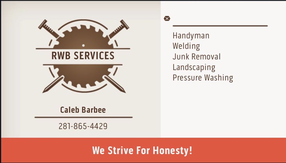 RWB SERVICES - Baytown, TX - Yelp