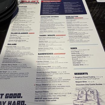 WALK-ON’S SPORTS BISTREAUX - CLEMSON RESTAURANT - Updated April 2026 ...