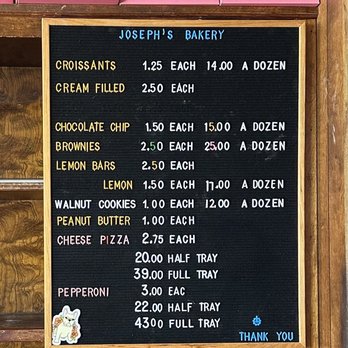 JOSEPH’S BAKERY - Updated January 2026 - 168 Photos & 338 Reviews ...