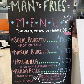 MAN VS FRIES - Updated October 2025 - 108 Photos & 109 Reviews - 4526 ...