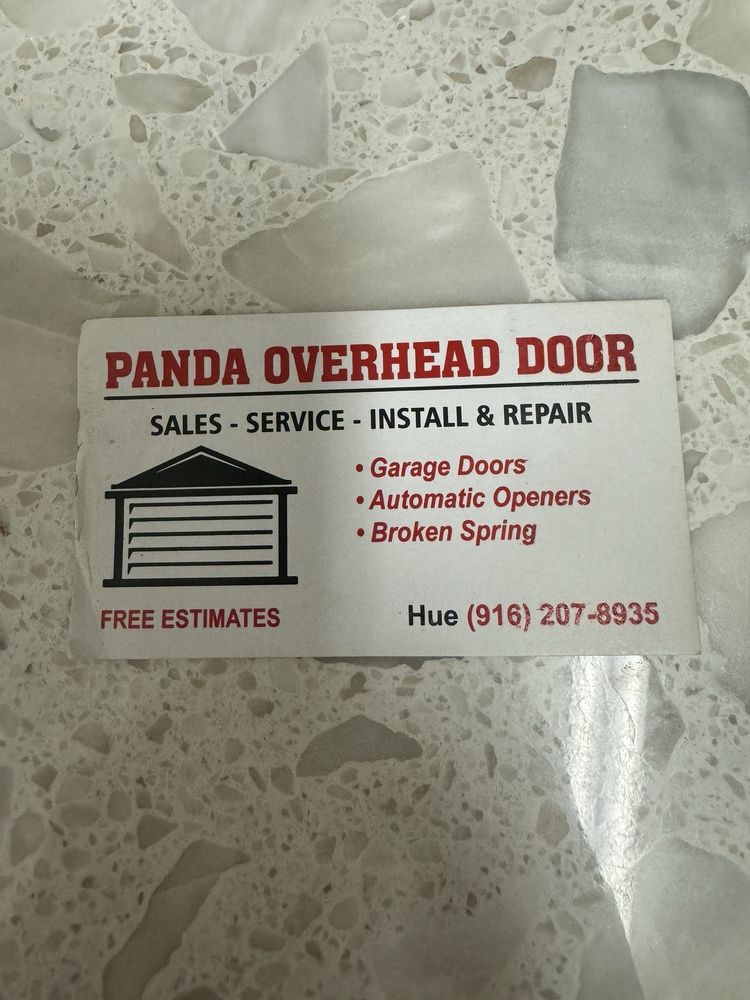 PANDA OVERHEAD DOOR - Updated July 2024 - Sacramento, California - Garage Door Services - Phone ...
