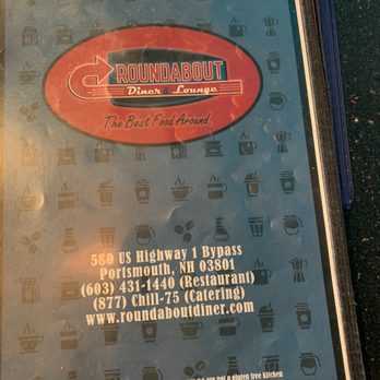 ROUNDABOUT DINER & LOUNGE - Diner in Portsmouth, New Hampshire at 580 ...