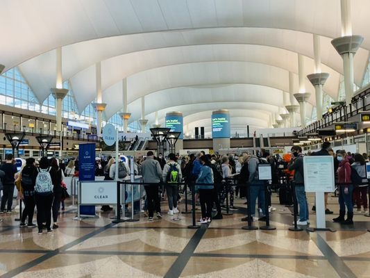 TSA CHECKPOINT SOUTH - DENVER INTERNATIONAL AIRPORT - Updated March ...
