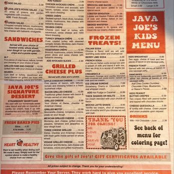 JAVA JOE’S CAFE - Updated October 2025 - 277 Photos & 393 Reviews - 959 ...