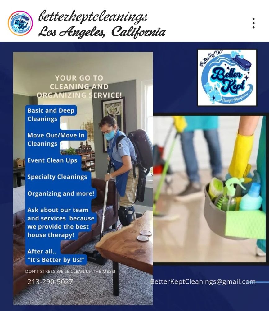 BETTER KEPT CLEANING SERVICES - Updated March 2025 - Request a Quote ...