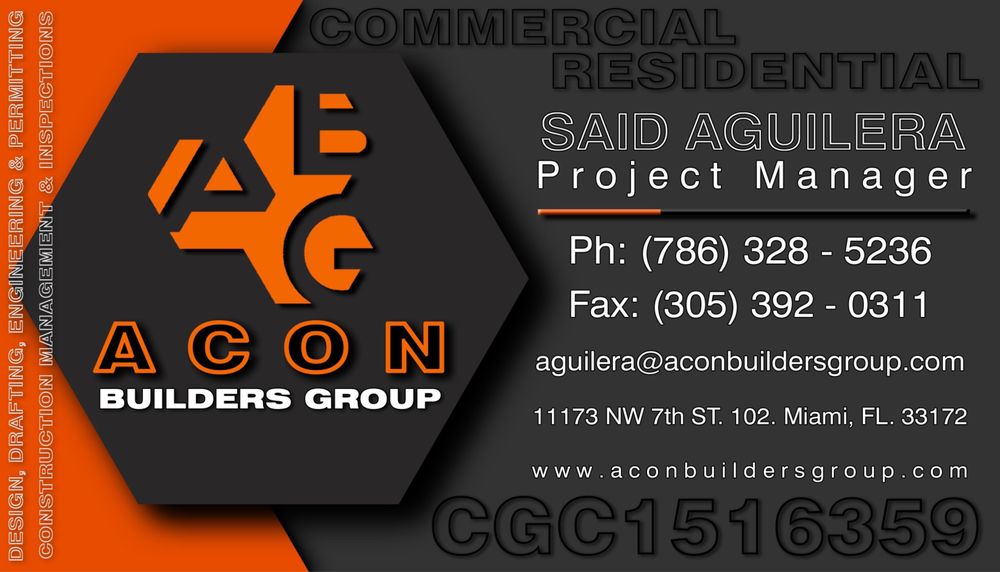 ACON BUILDERS - Updated July 2025 - 11173 NW 7th St, Miami, Florida ...