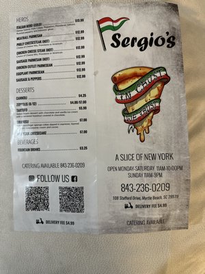 SERGIO’S PIZZA - Updated August 2025 - 12 Photos & 20 Reviews - 2249 ...