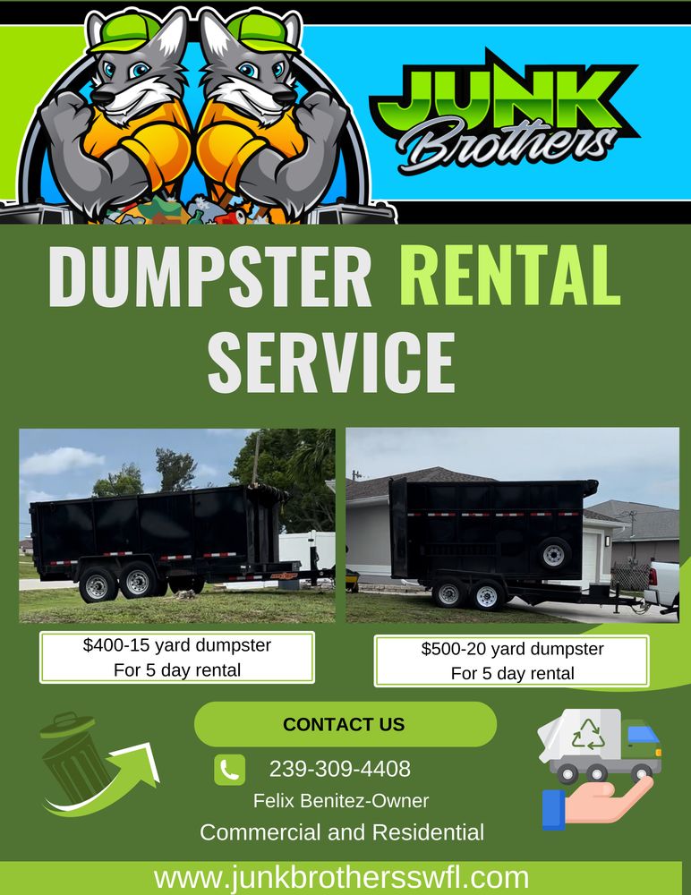 JUNK BROTHERS - Updated August 2024 - 53 Photos - 1518 SW 4th Pl, Cape ...