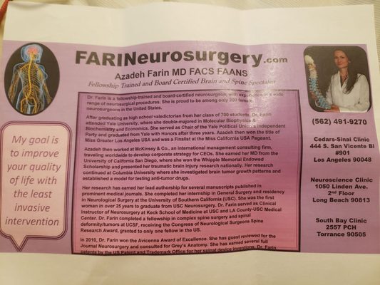 AZADEH FARIN, MD - Updated November 2025 - 67 Reviews - 701 E 28th St ...