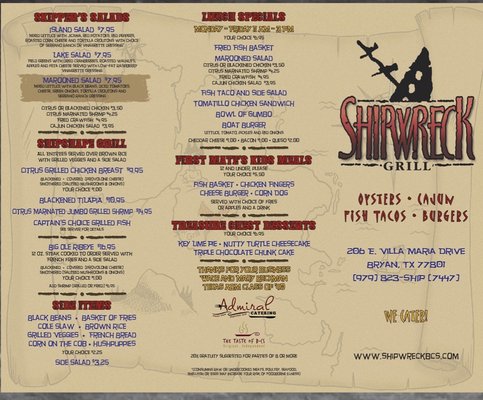 SHIPWRECK GRILL - 62 Photos & 141 Reviews - 206 E Villa Maria, Bryan ...