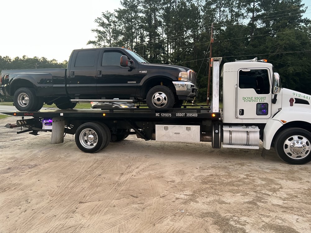 DONE RIGHT TOWING - 2101 Dean Forest Rd, Savannah, Georgia - Towing ...
