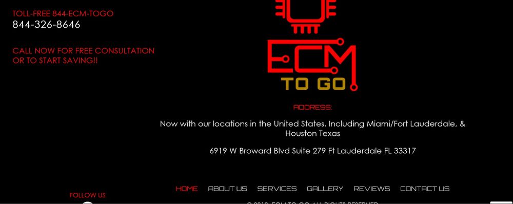 ECM PRO - Updated July 2025 - Request a Quote - 6919 W Broward Blvd, Ft ...