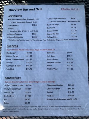 BAYVIEW BAR AND GRILL - Updated July 2024 - 20 Photos & 21 Reviews ...