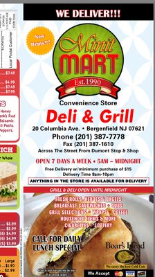 MINIT MART CONVENIENCE STORE DELI & GRILL - Updated September 2025 - 44 ...