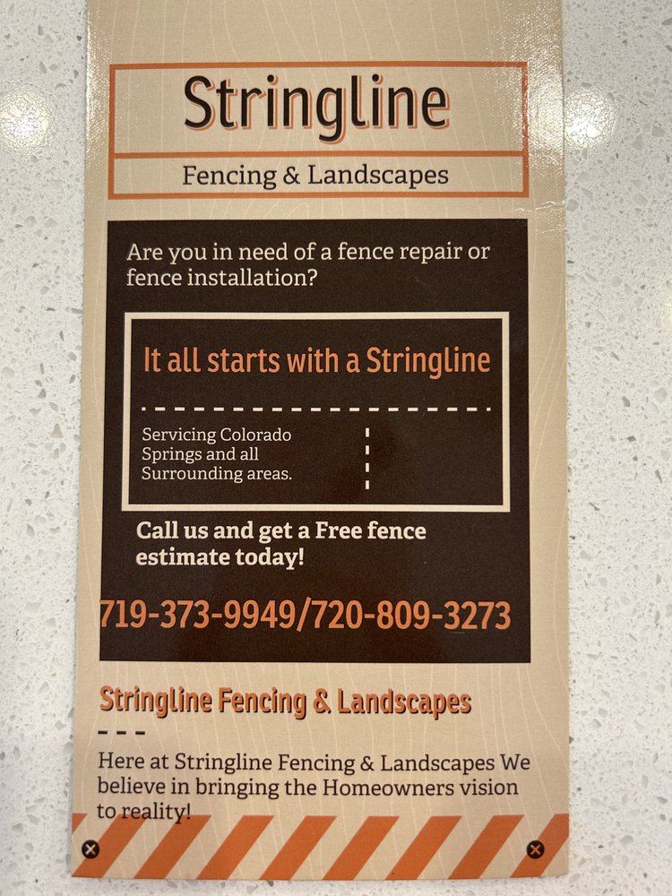 STRINGLINE FENCING & LANDSCAPES - Updated July 2025 - 11 Photos ...