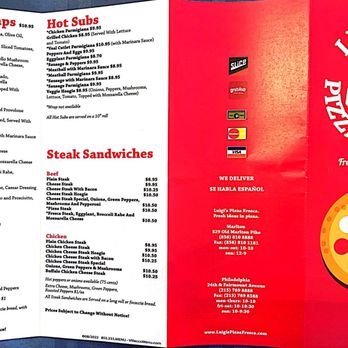 LUIGIS PIZZA FRESCA - Updated October 2025 - 46 Photos & 117 Reviews ...