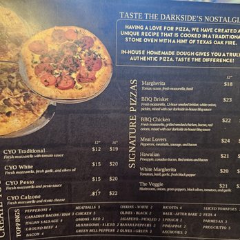 DARKSIDE BRICK OVEN PIZZA - Updated October 2025 - 313 Photos & 149 ...