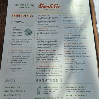 GOODE COMPANY KITCHEN & CANTINA - Updated January 2025 - 105 Photos ...