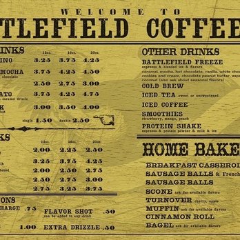 BATTLEFIELD COFFEE - Updated October 2025 - 24 Photos & 10 Reviews - 70 ...