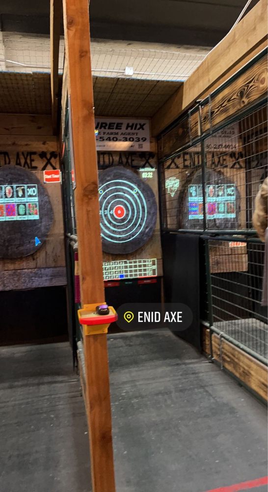 ENID AXE THROWING - Updated January 2026 - Enid, Oklahoma - Axe ...