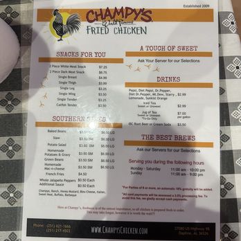 CHAMPY’S FAMOUS FRIED CHICKEN - Updated January 2026 - 137 Photos & 208 ...