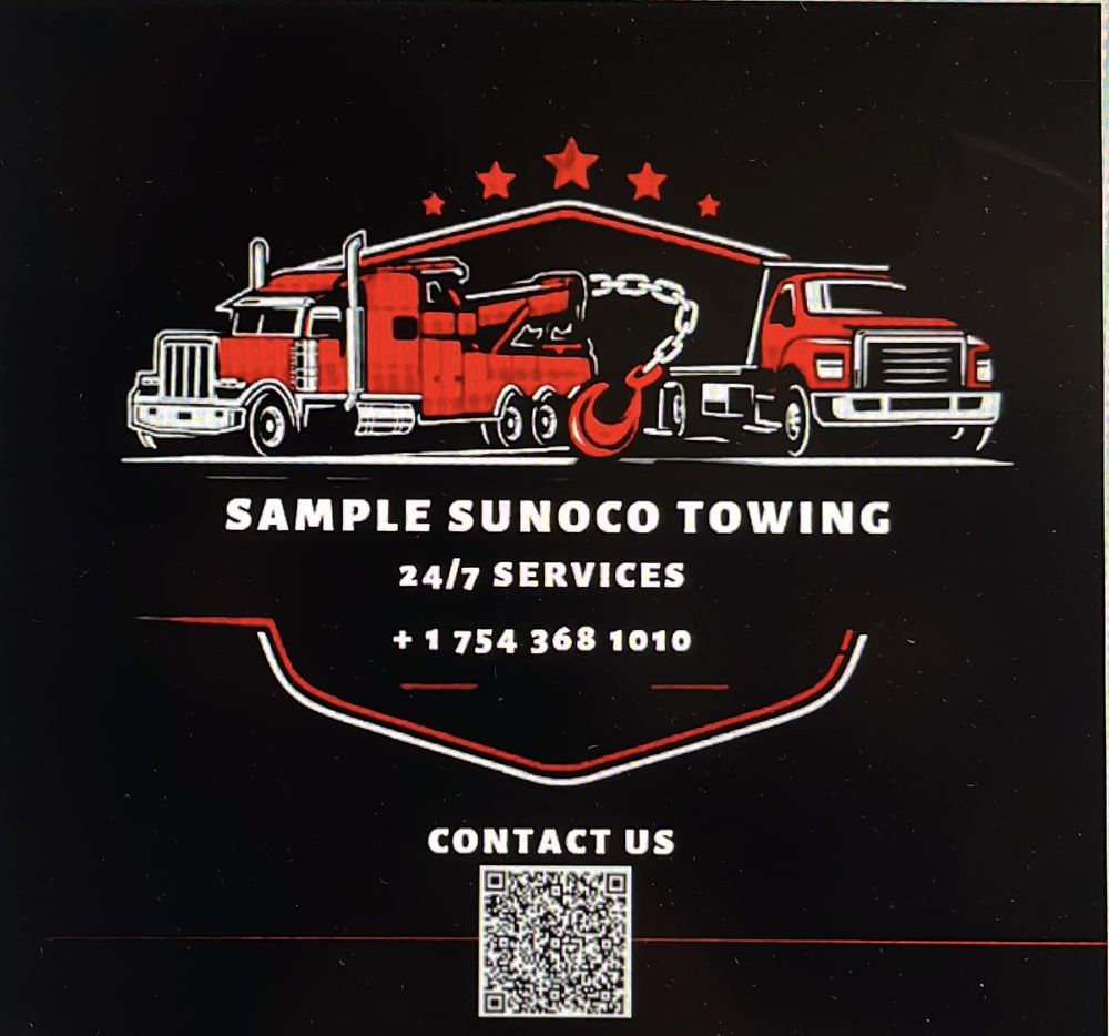 SAMPLE SUNOCO TOWING - Updated July 2025 - Request a Quote - Pompano ...