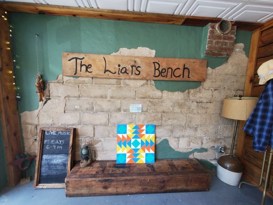 THE LIAR’S BENCH - Updated October 2025 - 144 S Big Horse Creek Rd ...