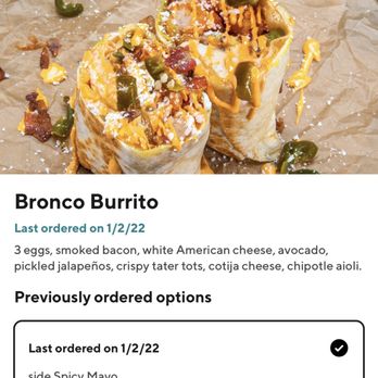 BAD-ASS BREAKFAST BURRITOS - Updated April 2025 - 19 Photos & 39 ...