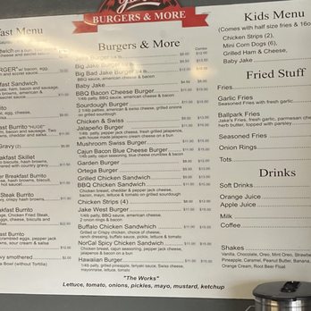 JAKE’S BURGERS & MORE - Updated October 2024 - 143 Photos & 211 Reviews ...