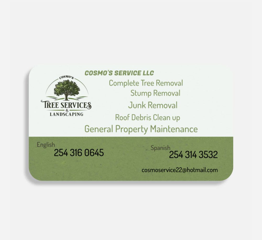 COSMO’S TREE SERVICE - Updated June 2025 - Request a Quote - 602 ...