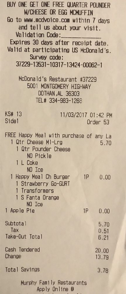 MCDONALD’S - Updated June 2024 - 5001 Montgomery Hwy, Dothan, Alabama ...