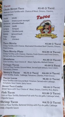 TACOS LA CHULE MEXICAN RESTAURANT & BAR - Updated August 2025 - 26 ...