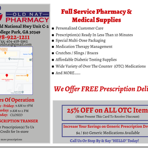 WALMART PHARMACY - Updated October 2025 - 2525 N Decatur Rd, Decatur ...