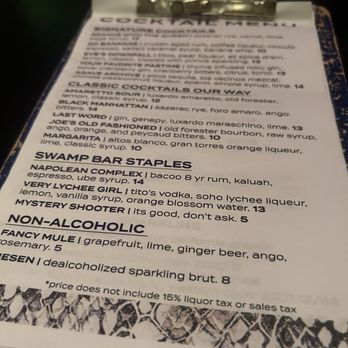 SWAMP BAR - Updated October 2025 - 95 Photos & 38 Reviews - 2144 Monroe ...