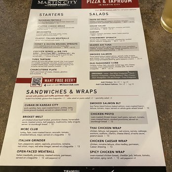 MARTIN CITY PIZZA & TAP ROOM - Updated June 2024 - 198 Photos & 225 ...