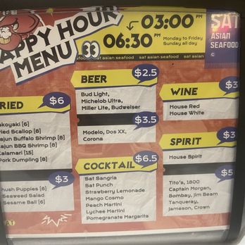 SAT ASIAN SEAFOOD RESTAURANT & BAR - Updated January 2026 - 99 Photos ...