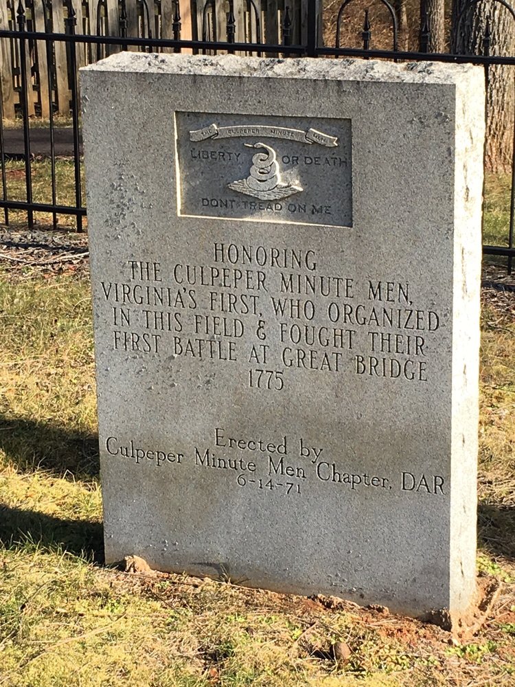 DAR MONUMENT - Nature Trl, Culpeper, VA - Yelp