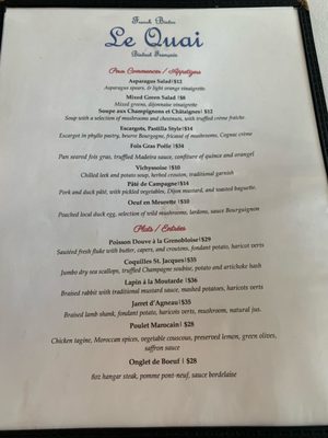 LE QUAI BISTRO - 49 Broad St, Waterford, New York - French - Restaurant ...