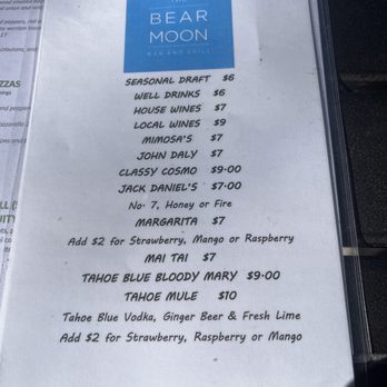 BEAR MOON BAR & GRILL - Updated June 2024 - 193 Photos & 183 Reviews ...