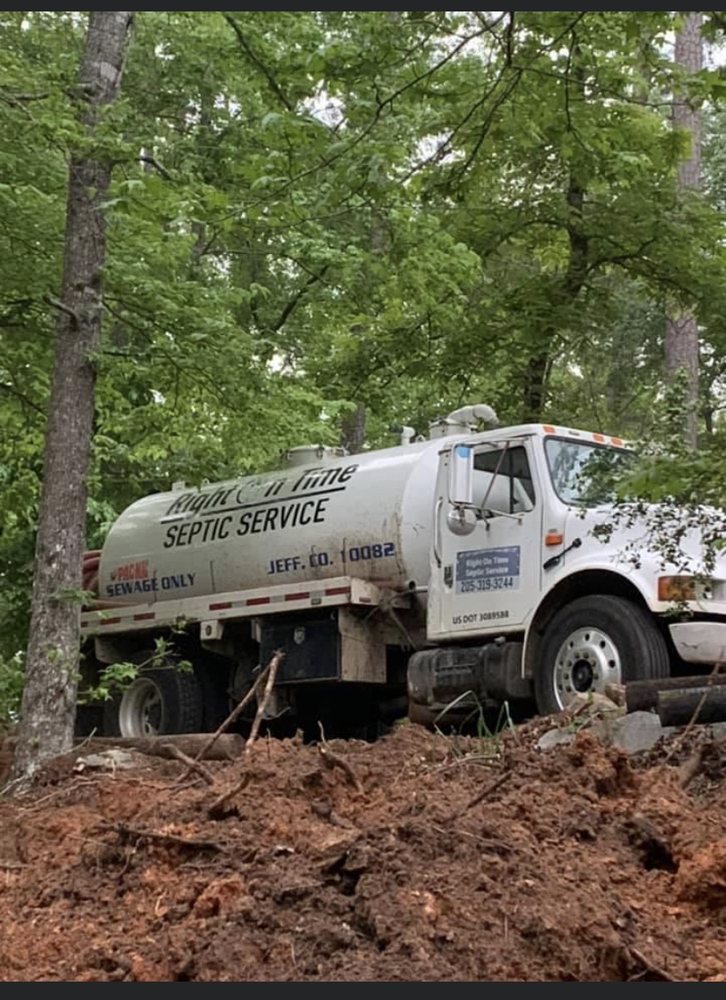 RIGHT ON TIME SEPTIC - Marbury, Alabama - Septic Services - Phone ...