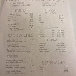 CARSON’S CORNER PIZZERIA - 12 Photos & 18 Reviews - 716 cottage St ...