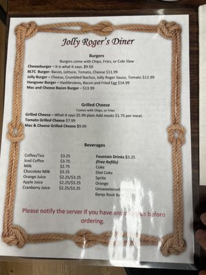 JOLLY ROGER’S DINER - Updated October 2025 - 33 Reviews - 249 W Main St ...
