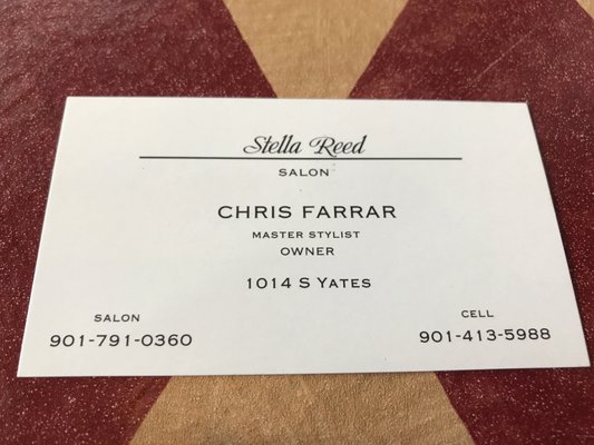 STELLA REED SALON - Updated October 2025 - 1014 S Yates Rd, Memphis ...