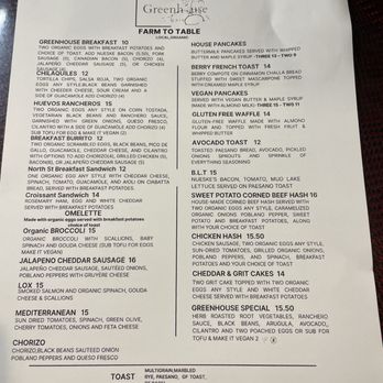 GREENHOUSE CAFE - Updated August 2025 - 22 Photos & 17 Reviews - 505 E ...