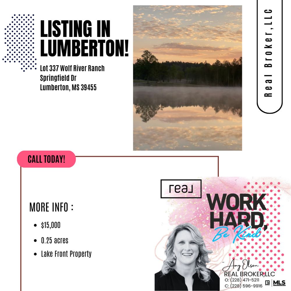 AMY OLSON- REAL BROKER - Updated October 2025 - 803 Live Oak Ave ...