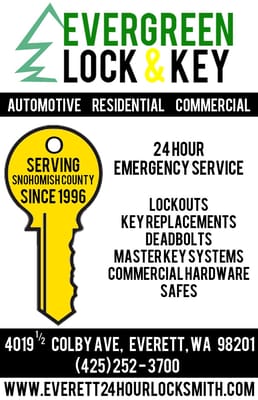 EVERGREEN LOCK & KEY - Updated January 2026 - 64 Reviews - 4019 Colby ...
