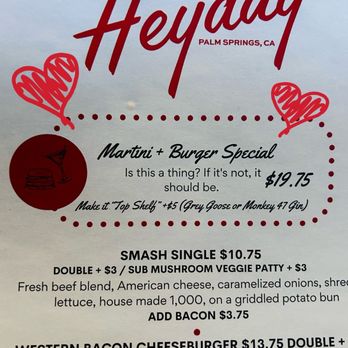 THE HEYDAY - Updated May 2025 - 623 Photos & 559 Reviews - 1550 N Palm ...