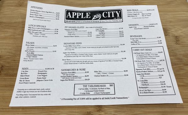APPLE CITY BBQ - Updated May 2025 - 44 Photos & 53 Reviews - 3490 Nc ...
